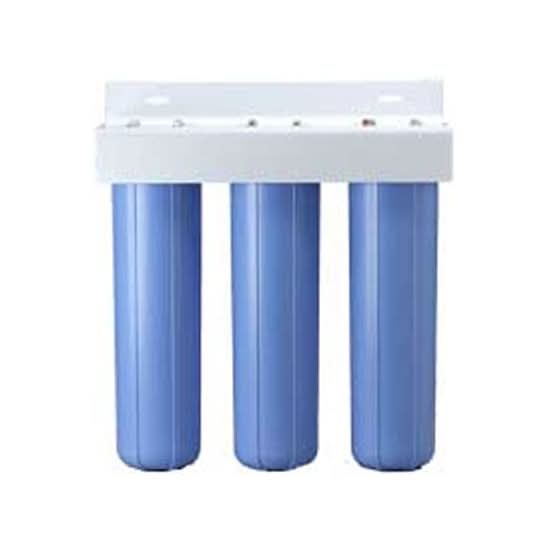 BBFS-222 Three Big Blue Housing Water Filter System - WaterFilters.NET